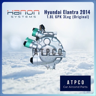 ORIGINAL HANON HYUNDAI ELANTRA 2014 2015 1.8L/1.8CC 3LEG 6PK HANON ...