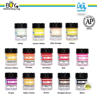 Buncho Poster Colour Set 18L 12L -(BOX)[Spend RM70 for Free Gift ...