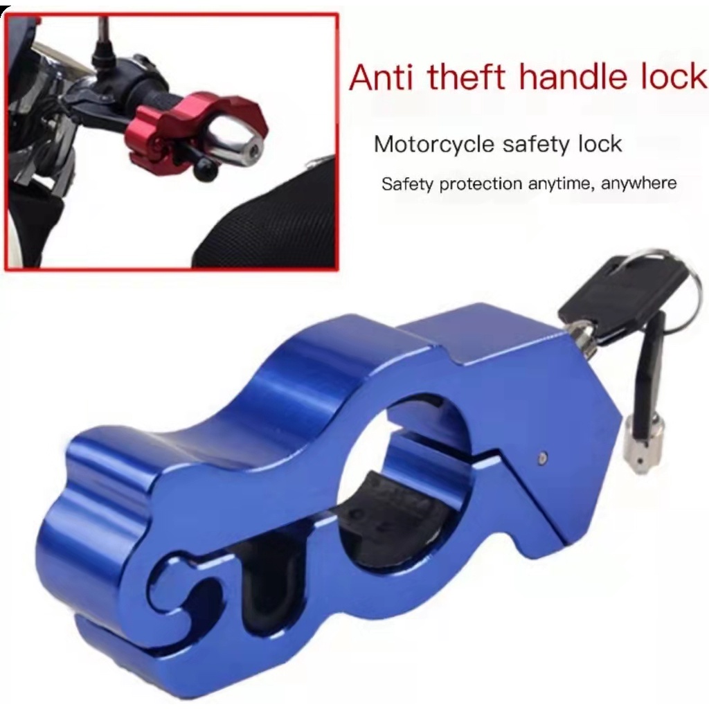 Motorcycle anti-theft lock electric bicycle motorcycle scooter anti ...