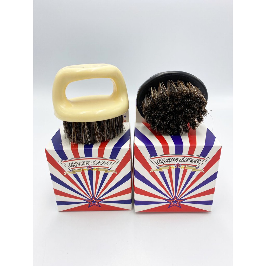 BARBER FINGER BRUSH HORSEHAIR BRUSH BERUS TEKAK BULAT BARBER | Shopee ...