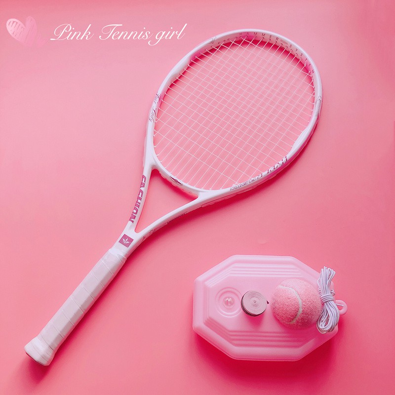 Tennis racket single beginner college student suit tennis with line ...