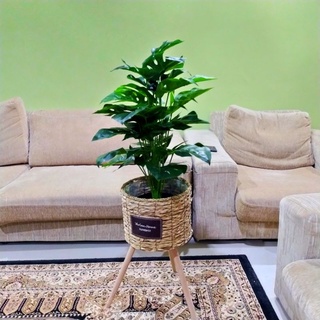 Pasu Rotan Flower Pot/ Bakul Berkaki / Pasu Berkaki | Shopee Malaysia