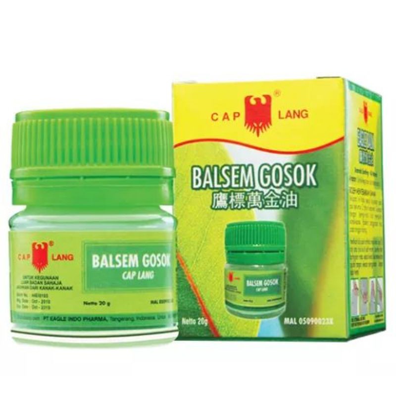 Eagle Balm Balsem Gosok Cap Lang (20g) | Shopee Malaysia