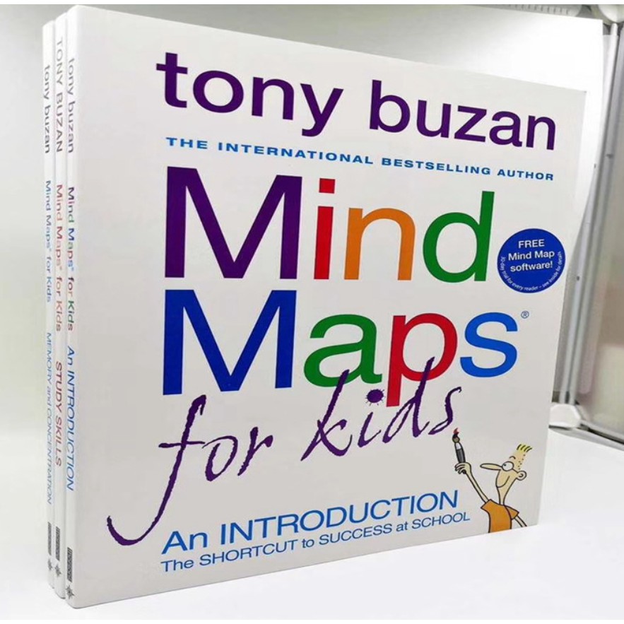 Tony Buzan Mind Maps for Kids (3 Books per set) | Shopee Malaysia