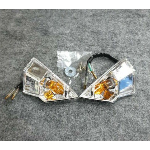 Honda Wave 110 alpha / w110 cx front signal depan set clear | Shopee ...