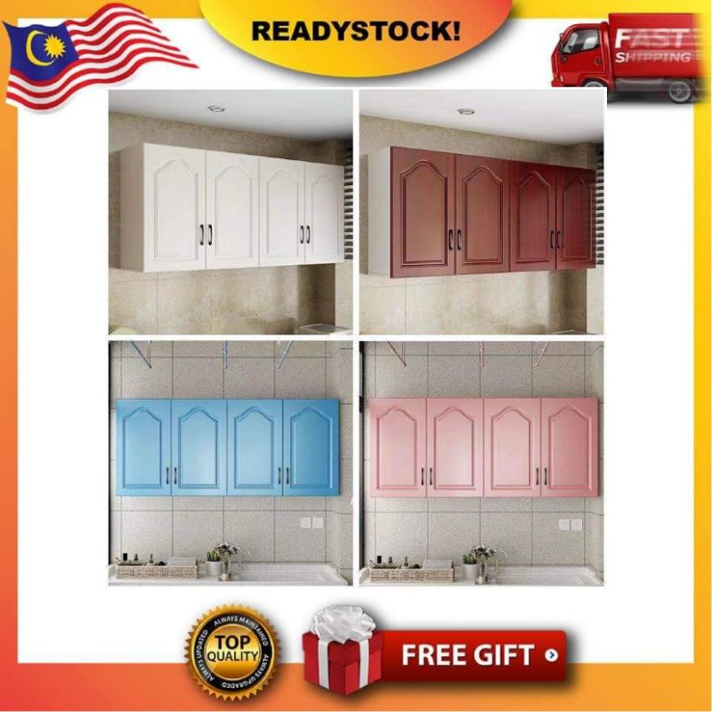 ( SABAH ) European Kitchen Wall Cabinets Kabinet Dapur Storage Locker ...