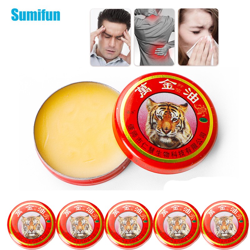 Herbal Oil-Cream Tiger-Balm Cooling Ointment Pain-Relief Cold-Headache ...
