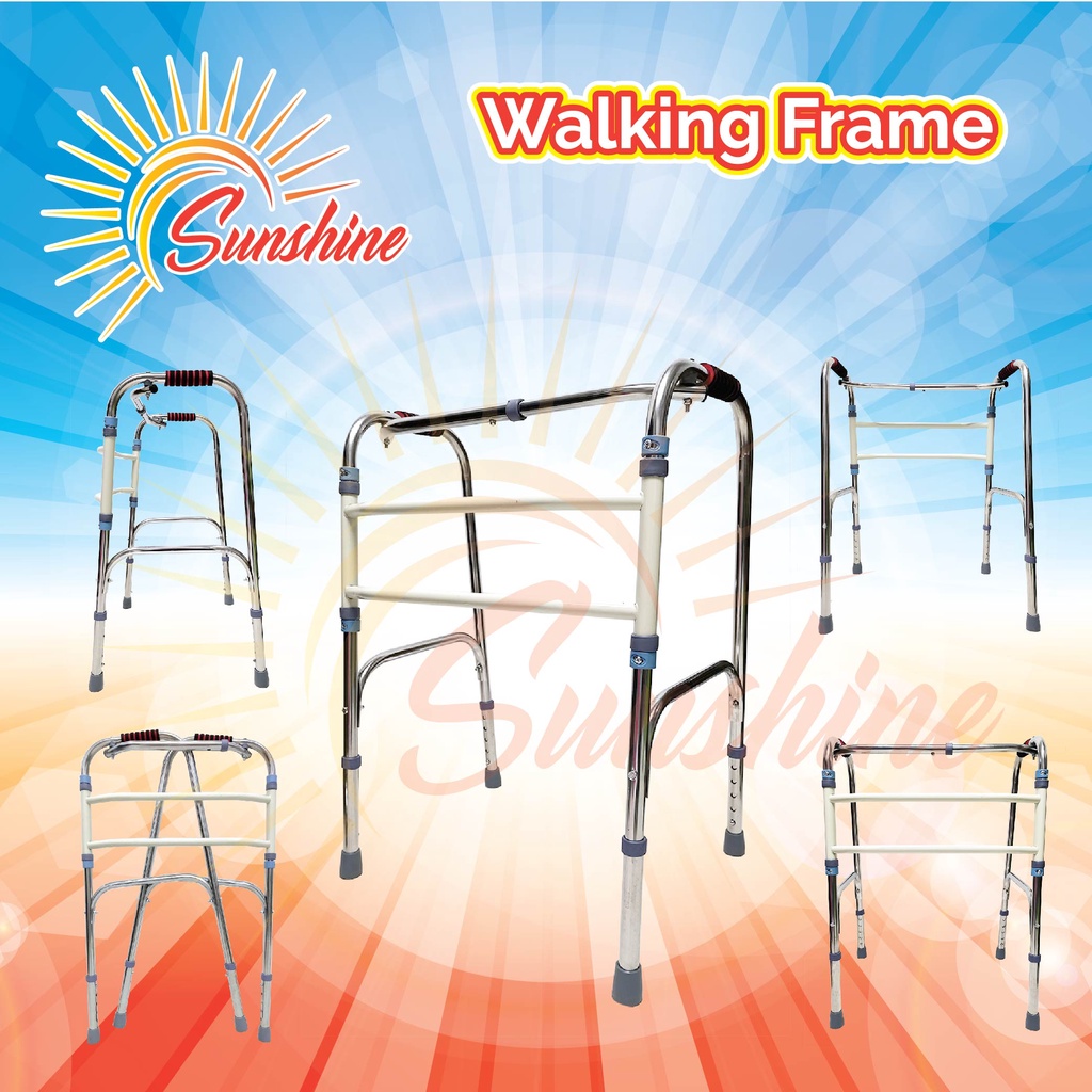 Aluminium Light Weight Walking Frame | Shopee Malaysia