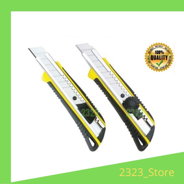 HEAVY DUTY AUTO LOCK AND TWIST LOCK UTILITY KNIFE PAPER KNIFE CUTTER ...