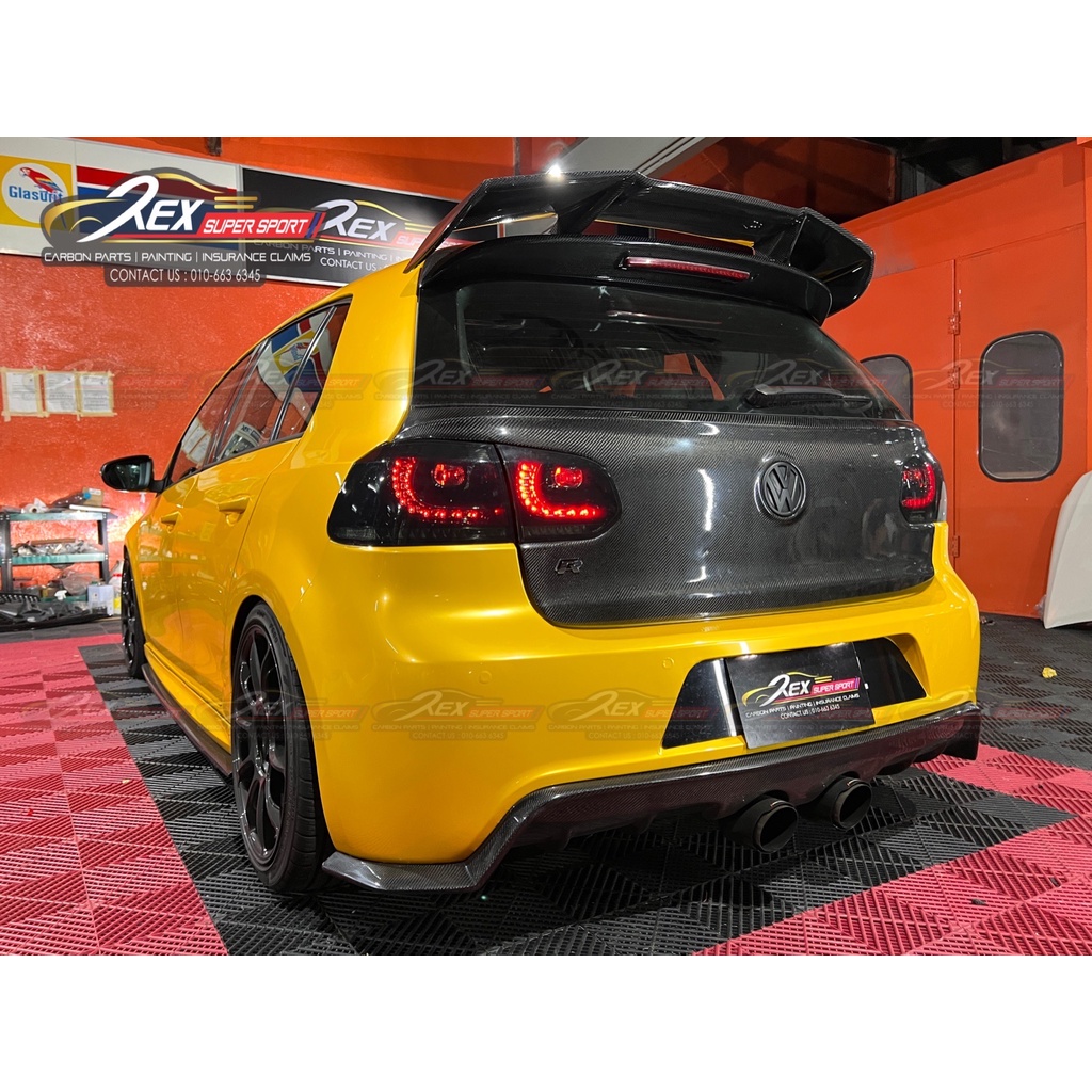 VOLKSWAGEN GOLF MK6 GTI R20 2008-2013 OSIR STYLE REAR