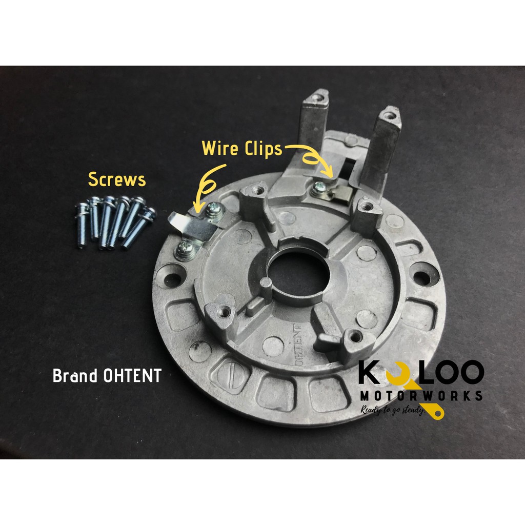 HONDA EX5 COIL PLATE (WITH SCREWS & WIRE CLIPS) | Shopee Malaysia