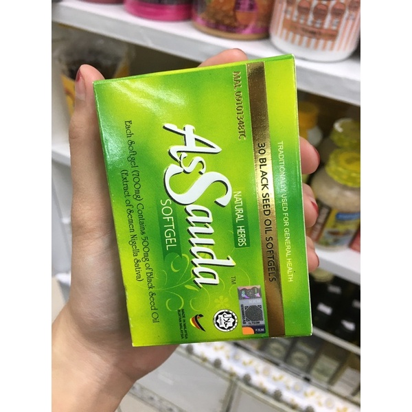 As Sauda Softgel Habatus Sauda | Shopee Malaysia
