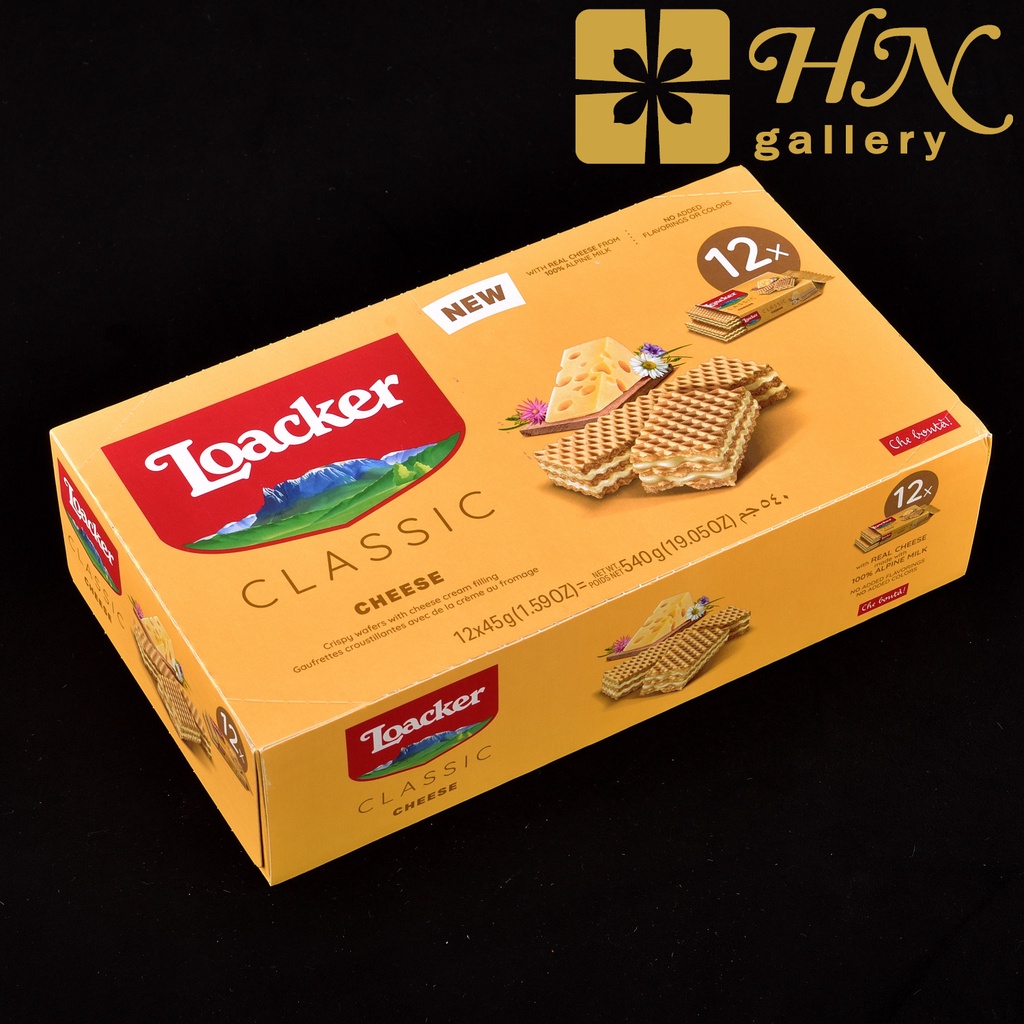 Loacker Classic Cheese 45g x 12 pcs | Shopee Malaysia