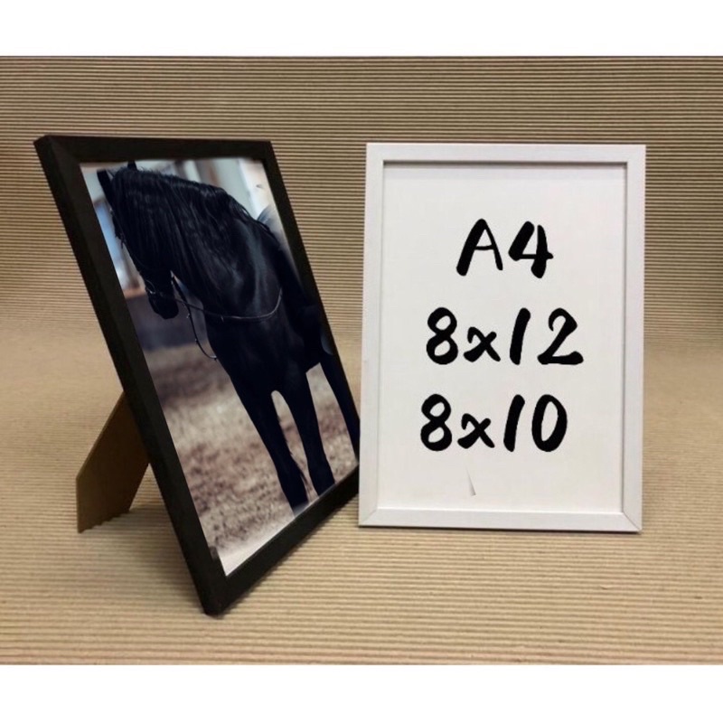 Frame woode A4/8x10/8x12 with plexiglass | Shopee Malaysia