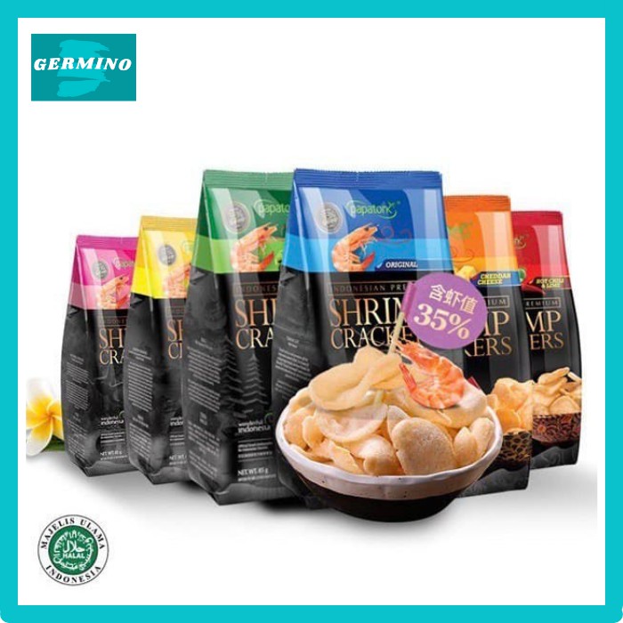 【现货】网红零食【啪啪通虾片】85g 巴厘岛特产 Indonesia Papatonk Shrimp Cracker HALAL ...