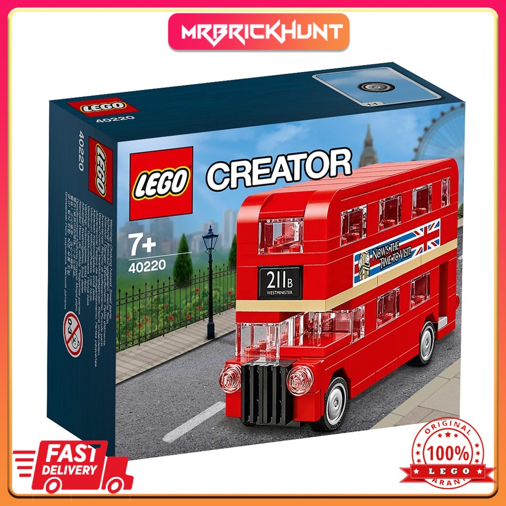 [MrBrickHunt] Lego 40220 Creator Mini London Bus | Block Toys ...