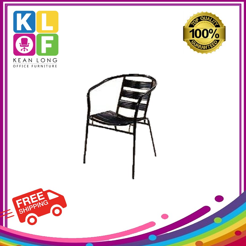 KLOF Kerusi kafe / Kerusi besi / Steel chair/ Kerusi Taman | Shopee ...