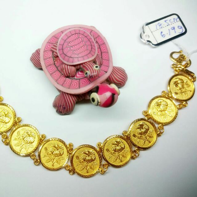 NEW 916 RANTAI TANGAN BUNGA RAYA BESAR | Shopee Malaysia