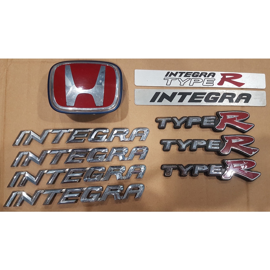 Honda Integra DC5 S6M Type R Type S emblem used original | Shopee Malaysia
