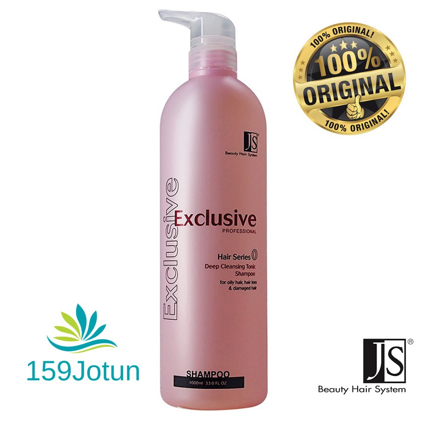 JS Beauty Hair System Deep Cleansing Tonic Shampoo 1000ml | Shopee Malaysia