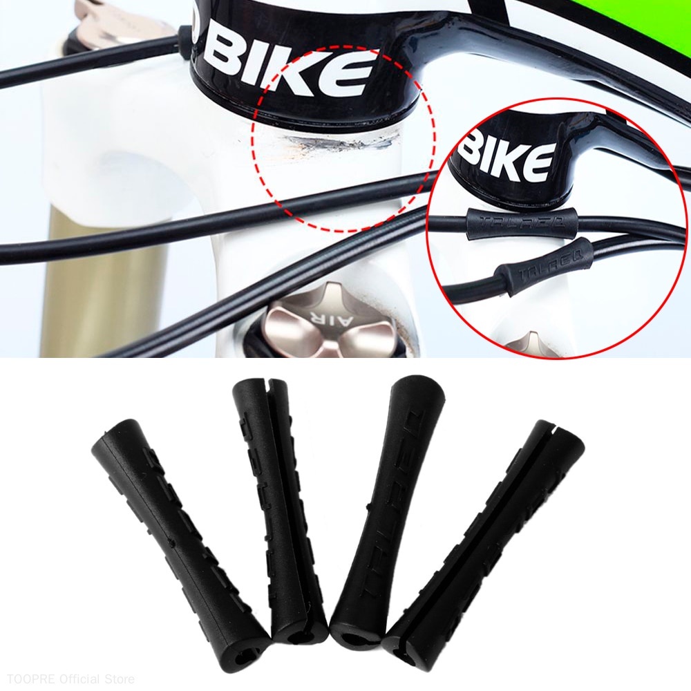 Bicycle Cable Protector Shift Brake Rubber Line Pipe Sleeve MTB Frame ...