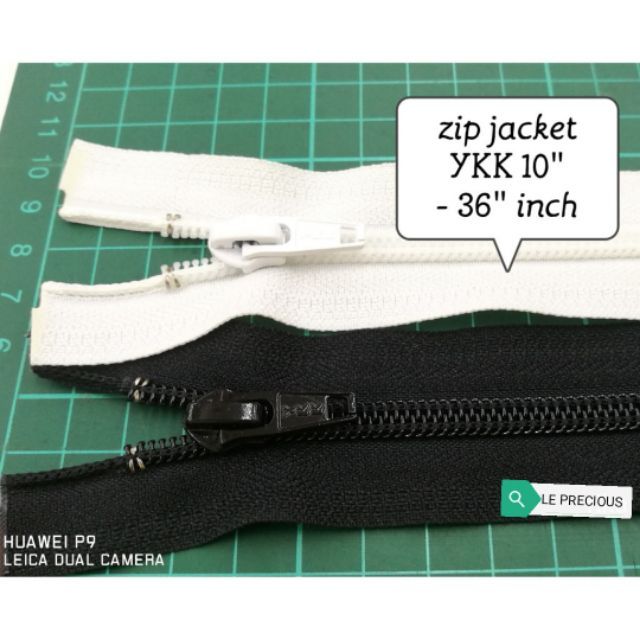 Zippers hitam zip jacket YKK jepun 10" - 36" 1pc | Shopee Malaysia