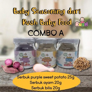 BABY NATURAL SEASONING FOR BABY BY RUSHBABYFOOD. SERBUK PERASA ...