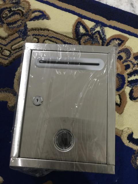 Stainless Steel Letter Box Keyable 304 Wall Mounted Solid Letter Box ...