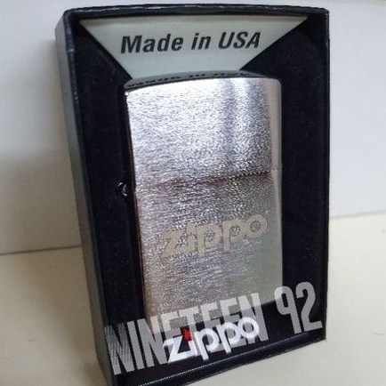ZIPPO Original 200ZA Brushed Chrome F 2020 ( No Labe Box ) | Shopee ...