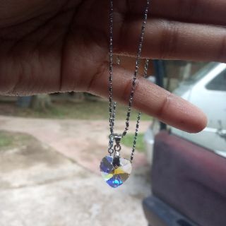 Rantai Original Stainless Steel Buah Crystal Agates Paten Love | Shopee ...