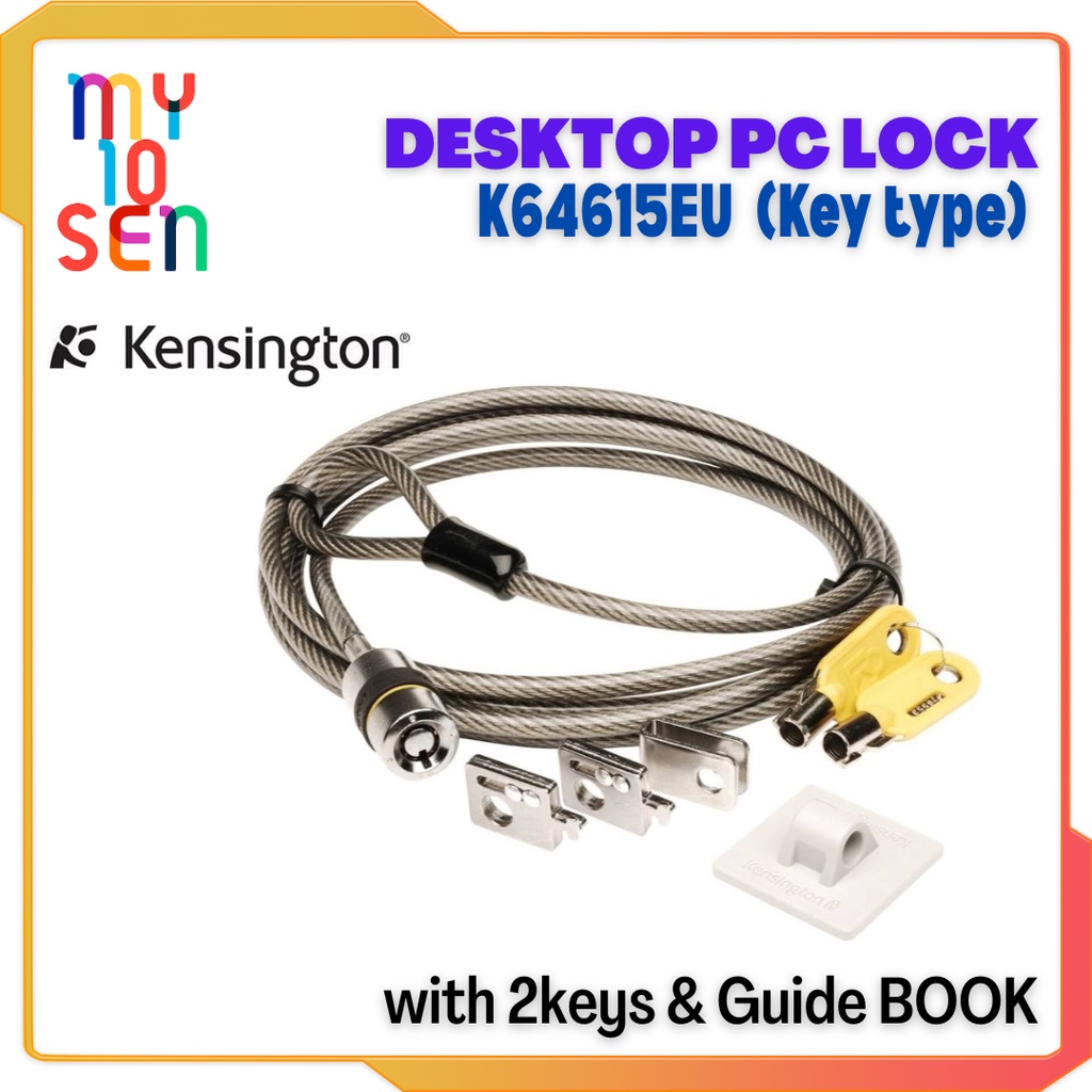 Kensington Security lock K64615EU for PC Desktop computer & Peripherals ...
