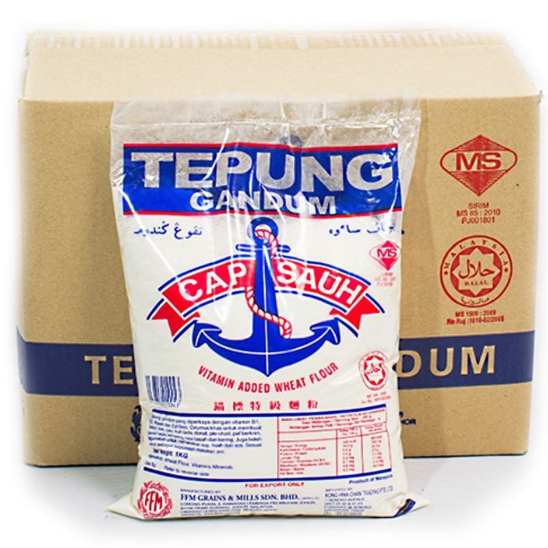 TEPUNG GANDUM CAP SAUH 1KG | Shopee Malaysia