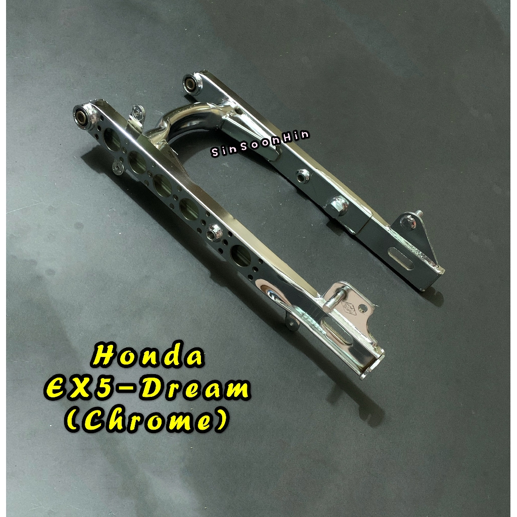 Honda EX5 DREAM Swing Arm With Hole - Chrome #arm ex5 | Shopee Malaysia