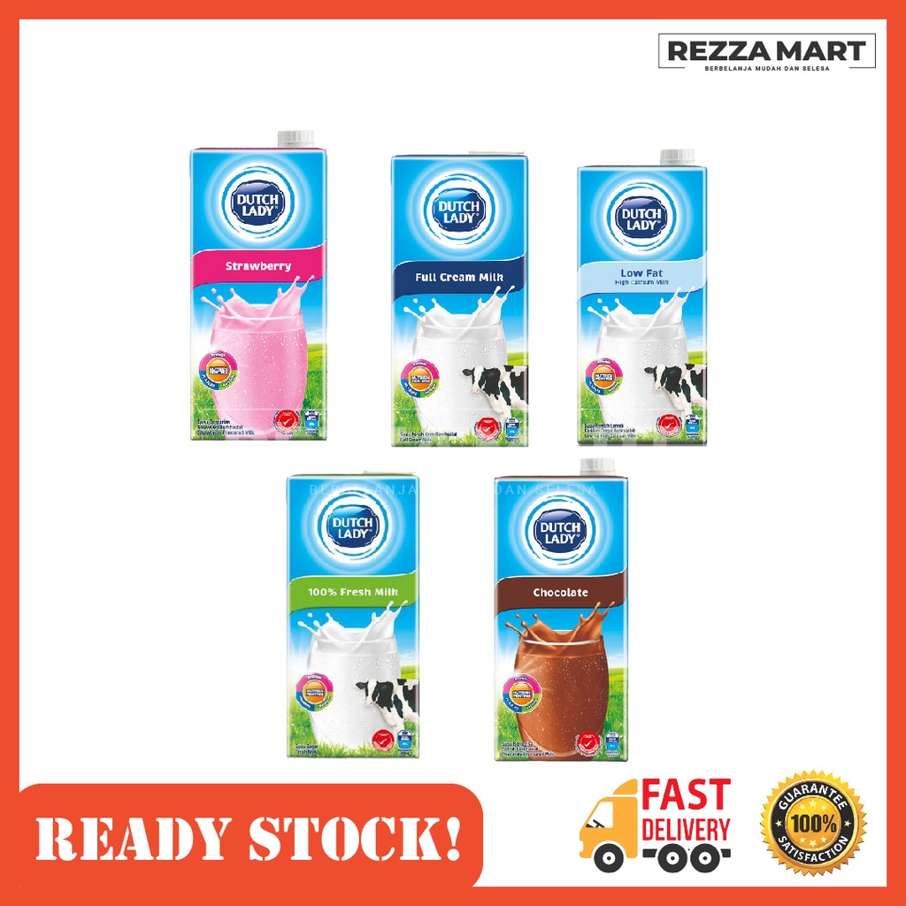 Dutch Lady UHT Milk (1L) | Shopee Malaysia