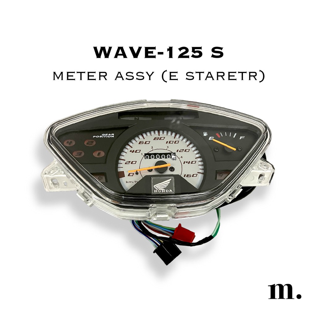 HONDA WAVE125S - METER ASSY (KICK) WAVE125 S WAVE 125S W125S WAVE 125 S ...
