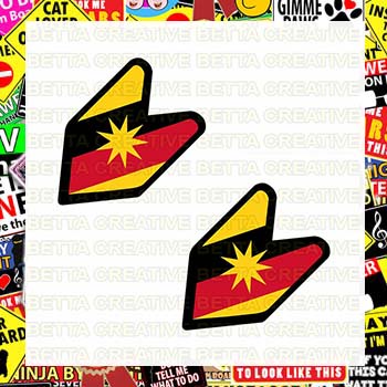 JDM Sarawak - Car Sticker / Bumper Sticker | Shopee Malaysia
