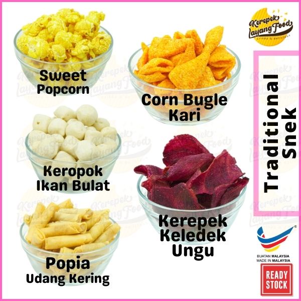 Snek Pelbagai Jenis / Snacks Various Flavoured | Shopee Malaysia