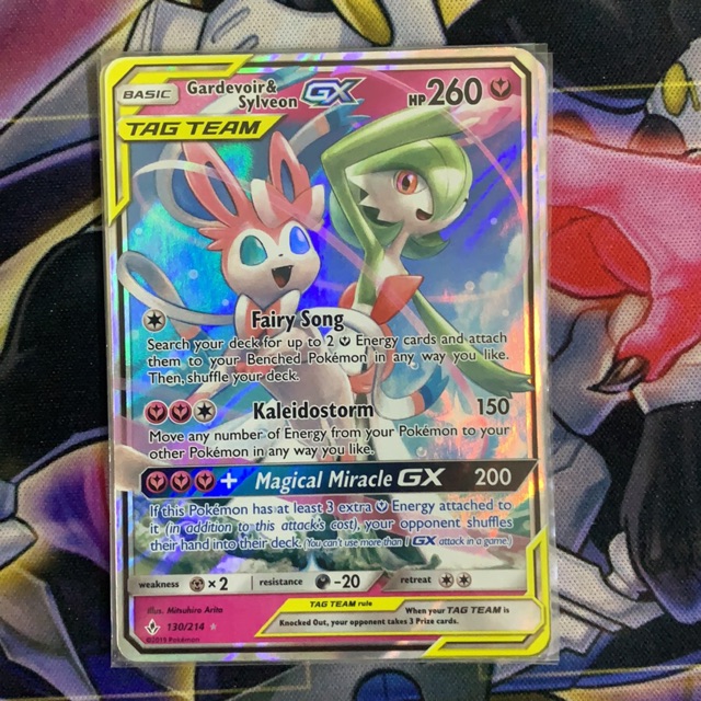 pokemon ptcg Gardevoir Sylveon tag team | Shopee Malaysia