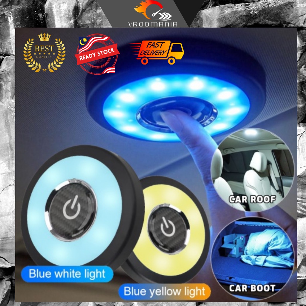 [VROOMANIA]LED Vehicle Car Interior Light Dome Roof Ceiling Reading ...
