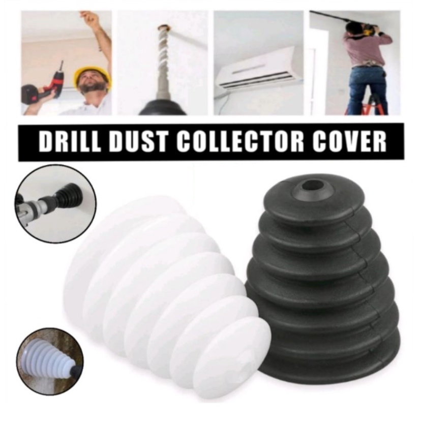 Dust Cup Drill Dust Collector Rubber Dust Cover Collector Dustproof ...
