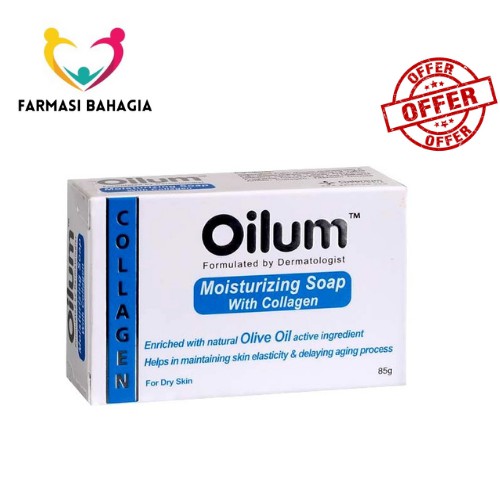 OILUM MOISTURIZING SOAP WITH COLLAGEN 85G | Shopee Malaysia