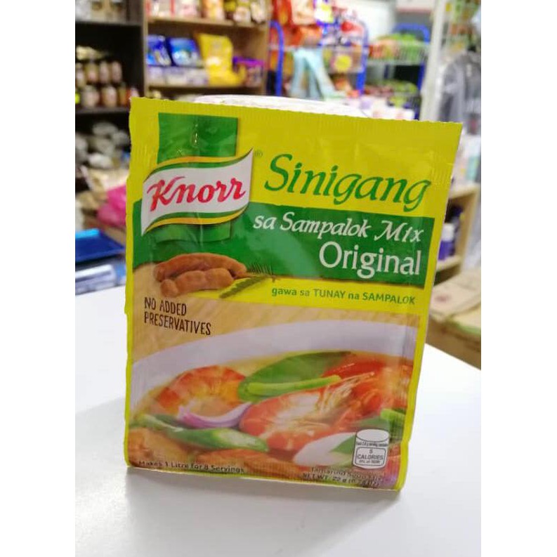 KNORR SINIGANG MIX POWDER ORIGINAL, MISO OR GABI | Shopee Malaysia
