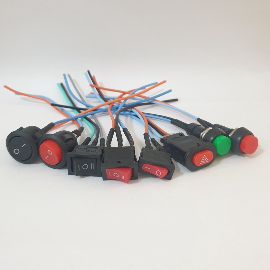 🇲🇾 - Switch set 3 step switch - 3 speed switch - on off switch - self ...