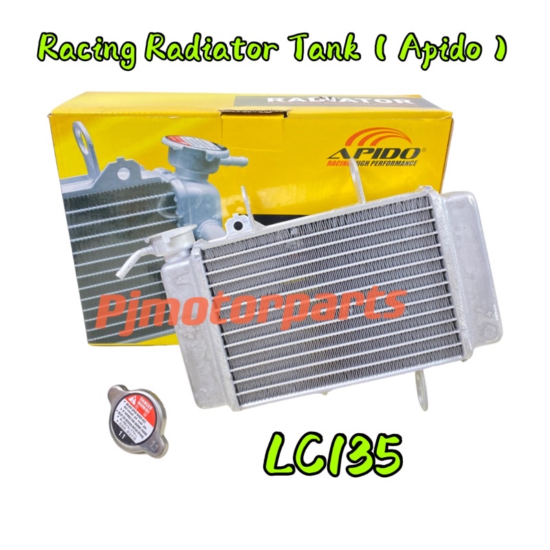 YAMAHA LC135 LC 135 V1-V7 (Original Apido & Api) Racing Radiator Tank ...