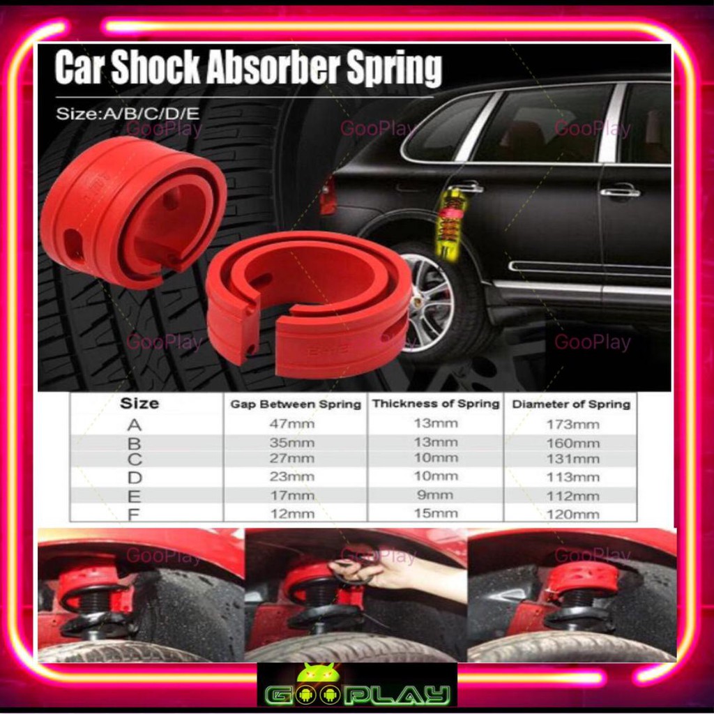 Coil Spring Buffer Power Cushion Buffer AMT Original Red Box | Shopee ...