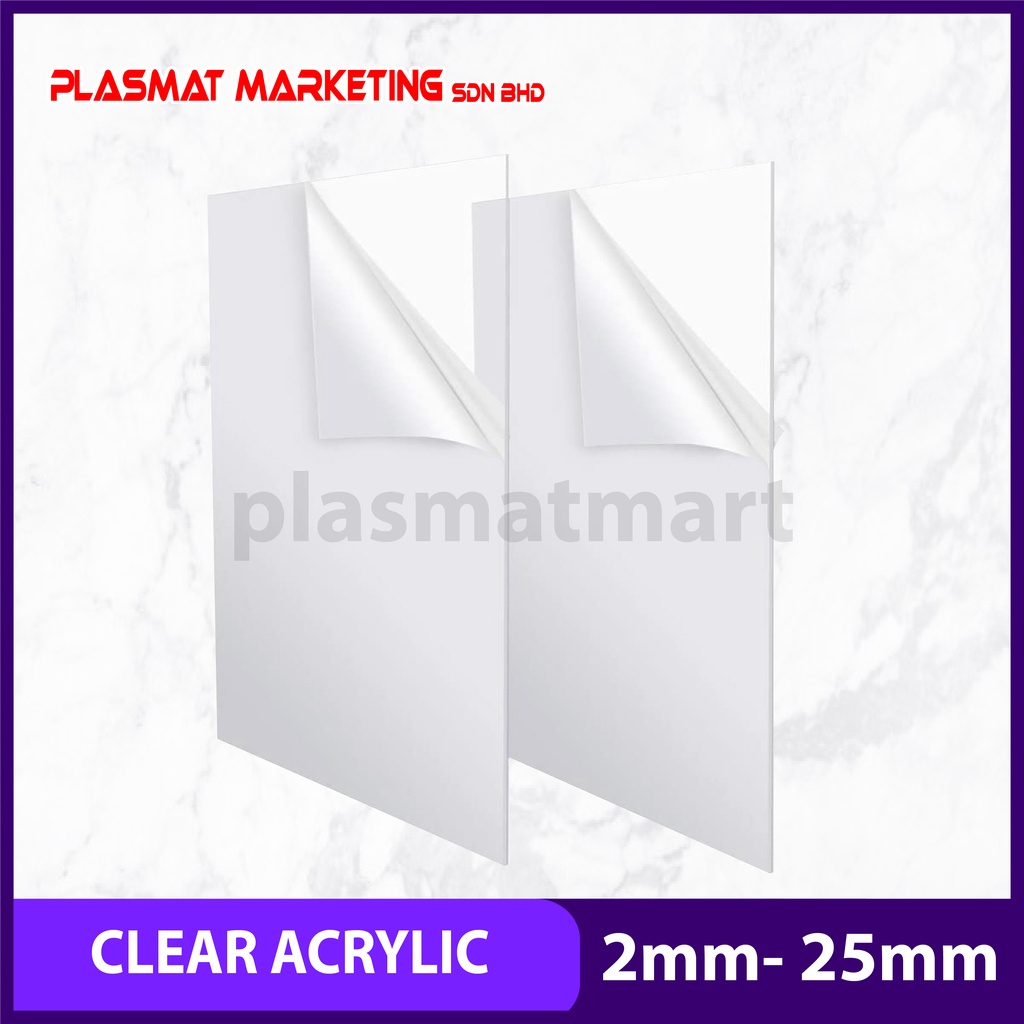 A2 Size Clear Acrylic ( A2 - 420mm x 594mm ) From 2mm - 5mm | Shopee ...