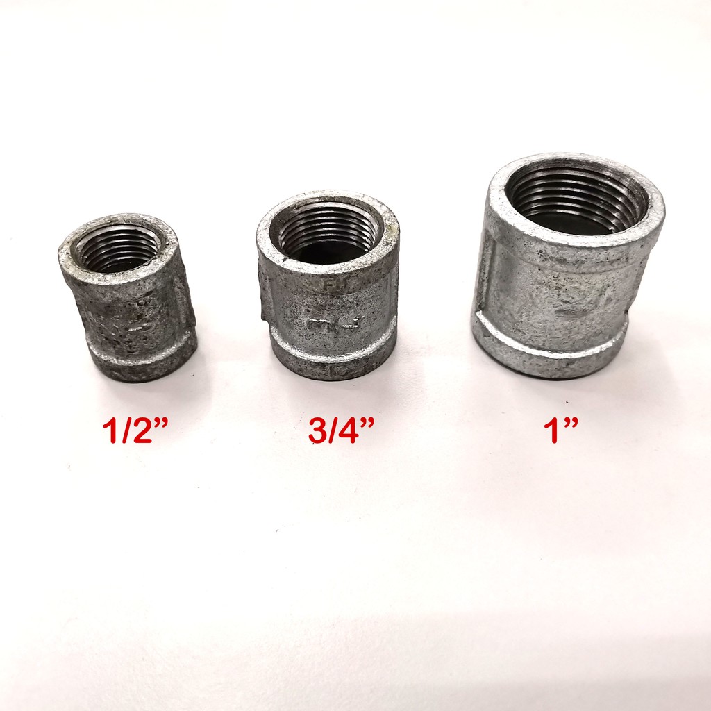 [READY STOCKS] GI EQUAL SOCKET / GALVANISED IRON EQUAL SOCKET PIPE / GI ...