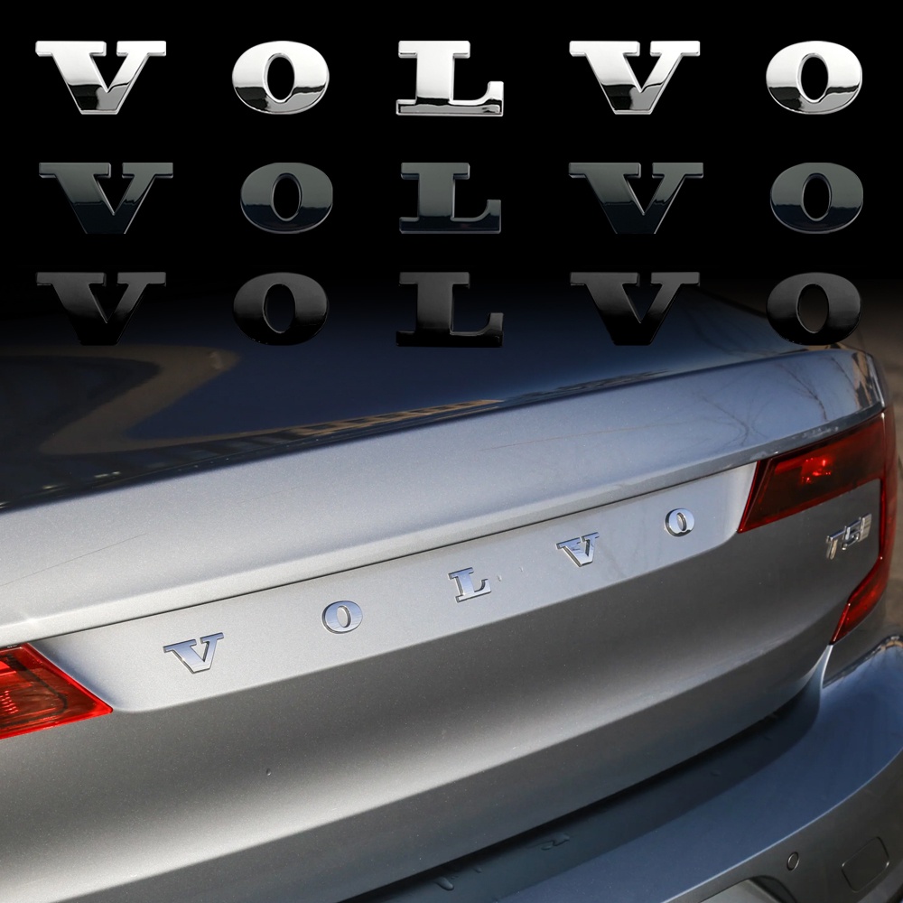 Volvo V60 S90 S80L XC60 XC90 Logo Auto Rear Badge Trunk Emblem | Shopee ...