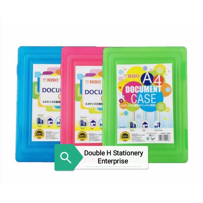 NISO A4 Plastic Document Case File 20 / 35mm | Shopee Malaysia