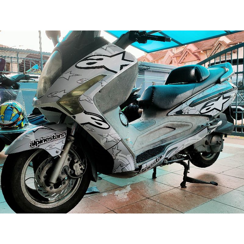 SYM VTS200 Fullbody Sticker Decals | Shopee Malaysia